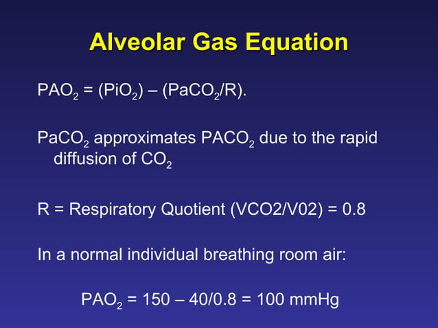 Ventilation Perfusion Matching | PPT