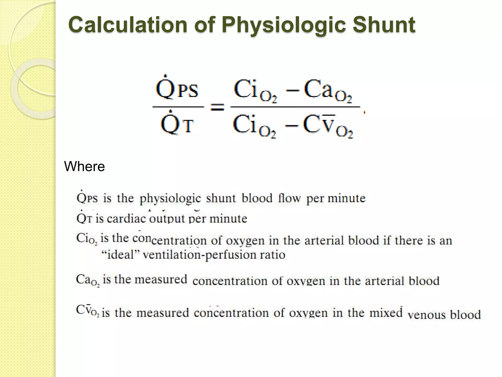 Ventilation perfusion ratio (The guyton and hall physiology) | PPTX