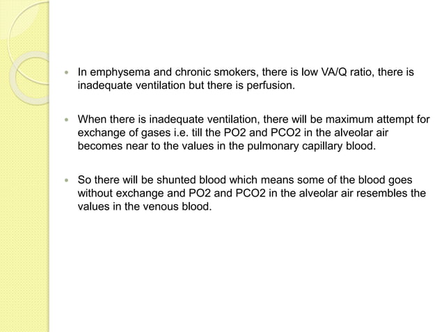 Ventilation perfusion ratio (The guyton and hall physiology) | PPTX ...