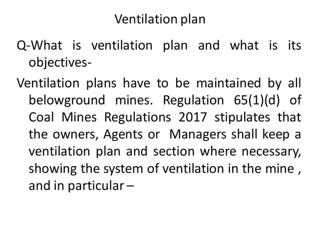 Ventilation Plan.pdf& mining methods in mining | PDF