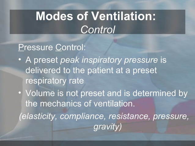 Ventilation: Basic Principles | PPT | Lung and Respiratory Health ...
