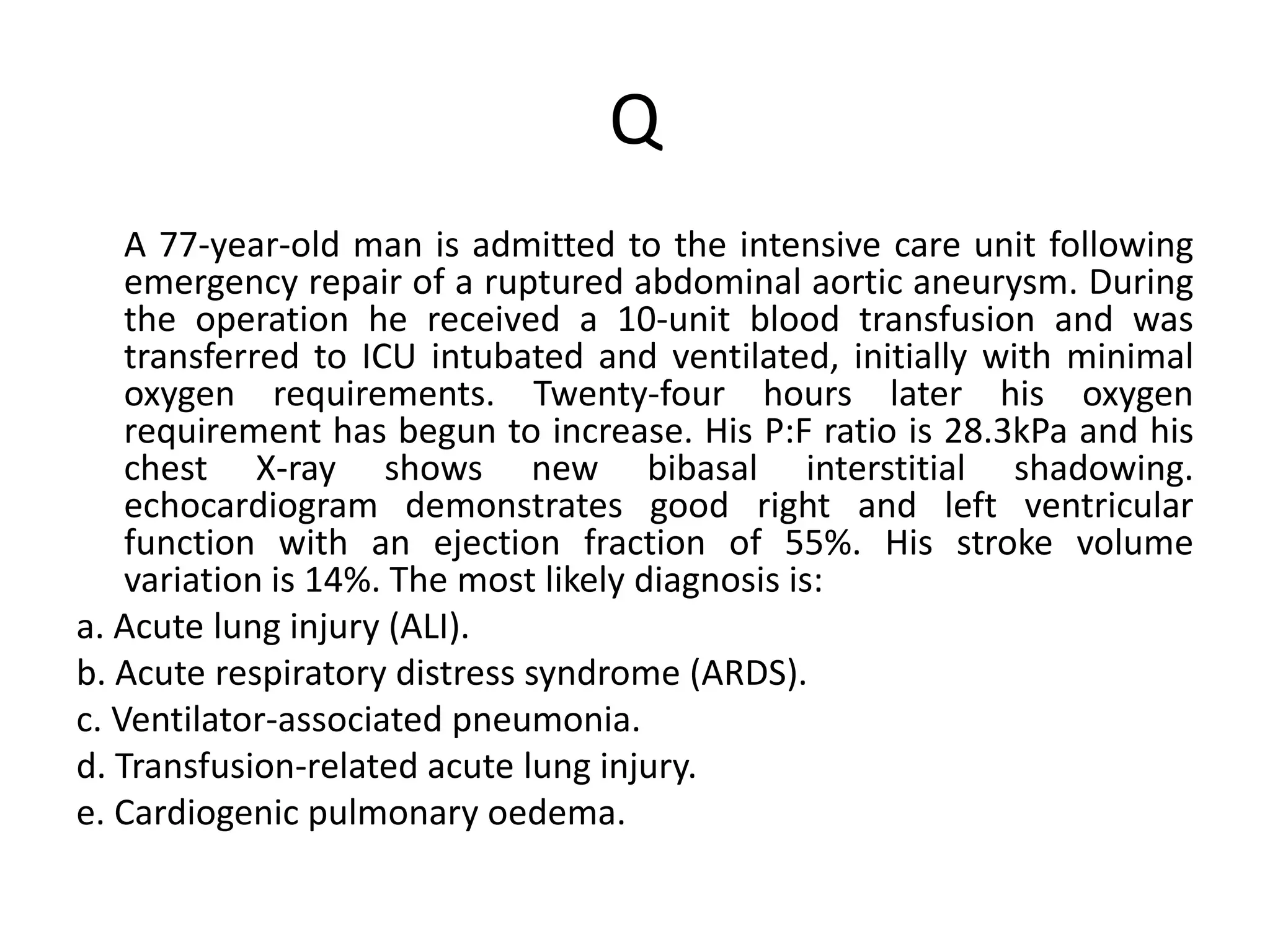 Ventilation quiz question | PPTX