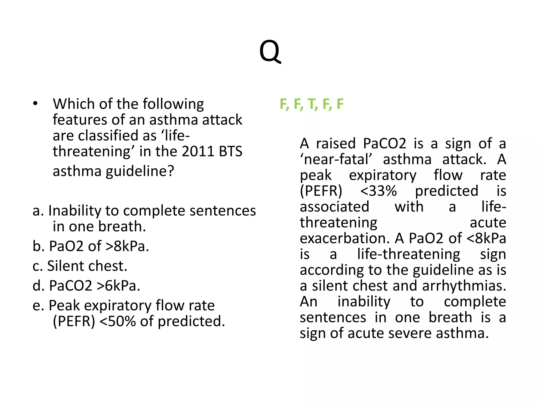 Ventilation quiz question | PPTX