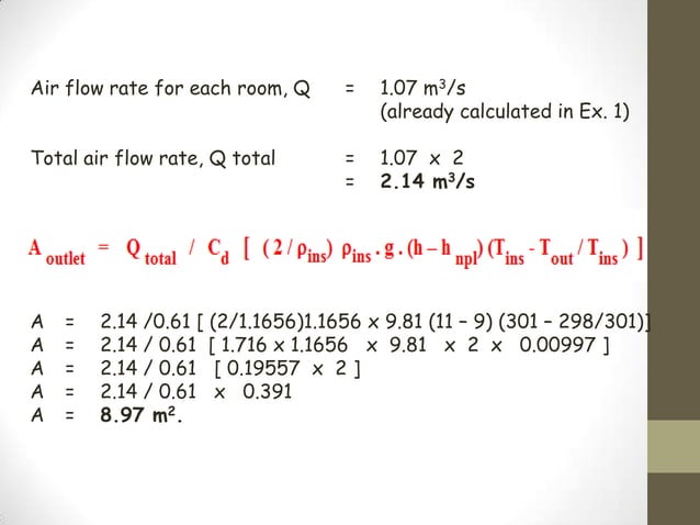 Ventilation rate | PPT