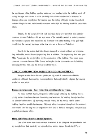 Energy Efficient Ventilation System | DOCX