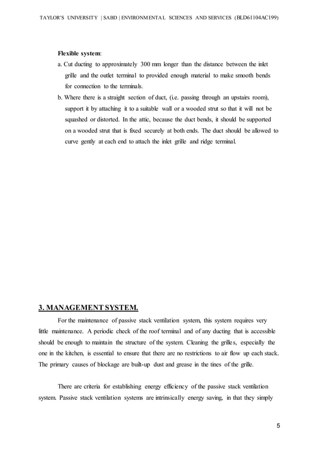 Energy Efficient Ventilation System | DOCX