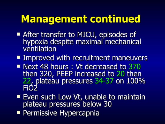 Ventilation strategies in ards rachmale | PPT