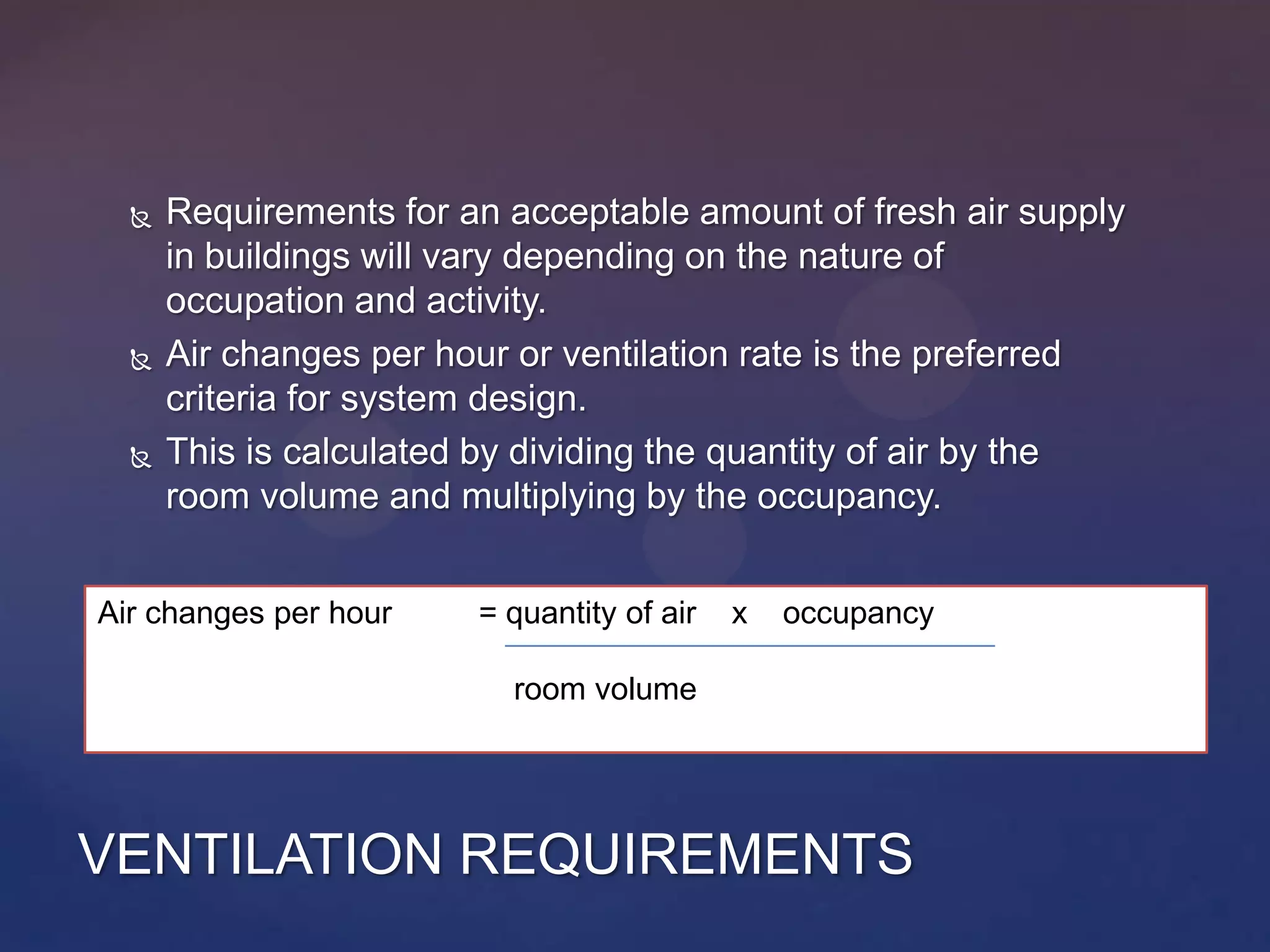 Ventilation system | PPTX
