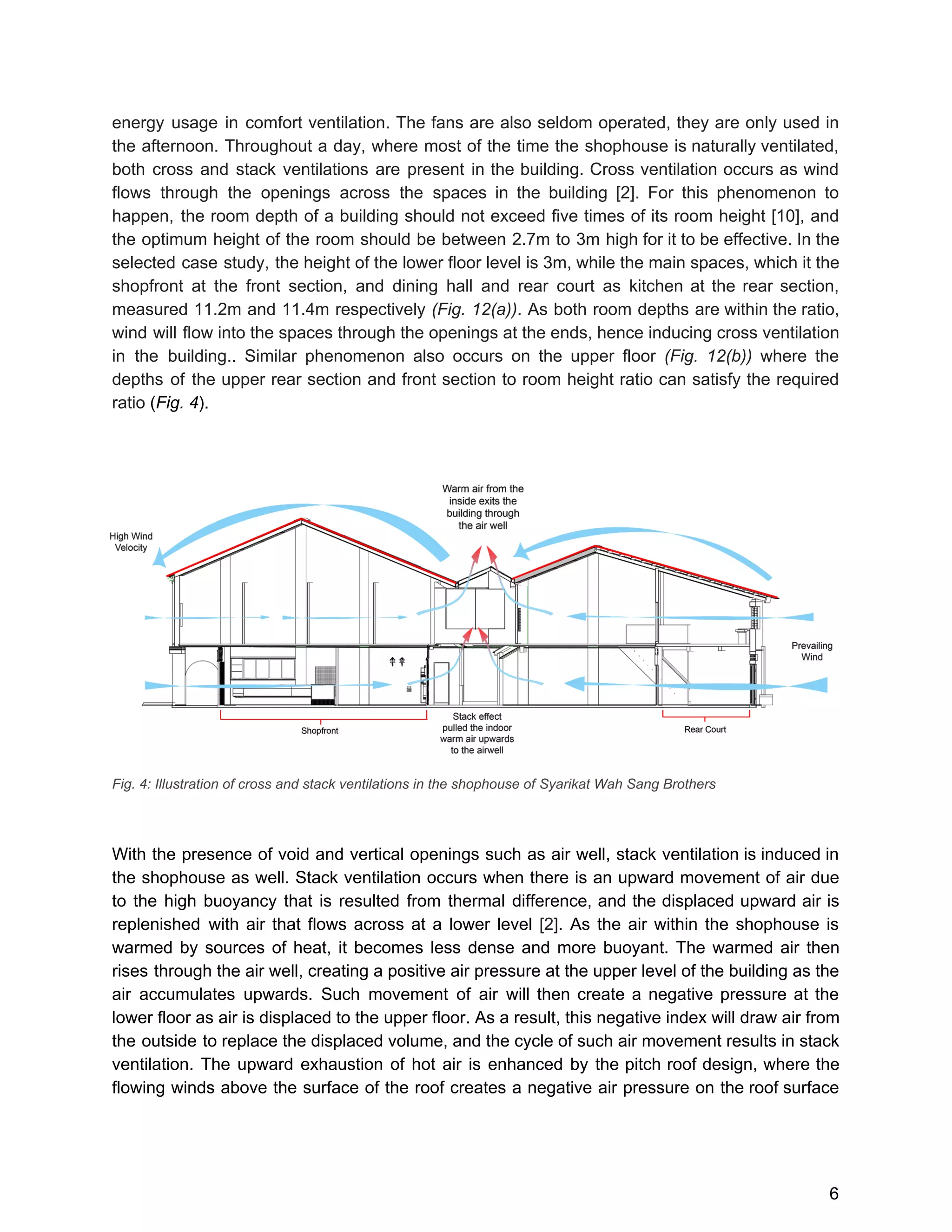 Ventilation system efficiency and comfort level of a traditional ...