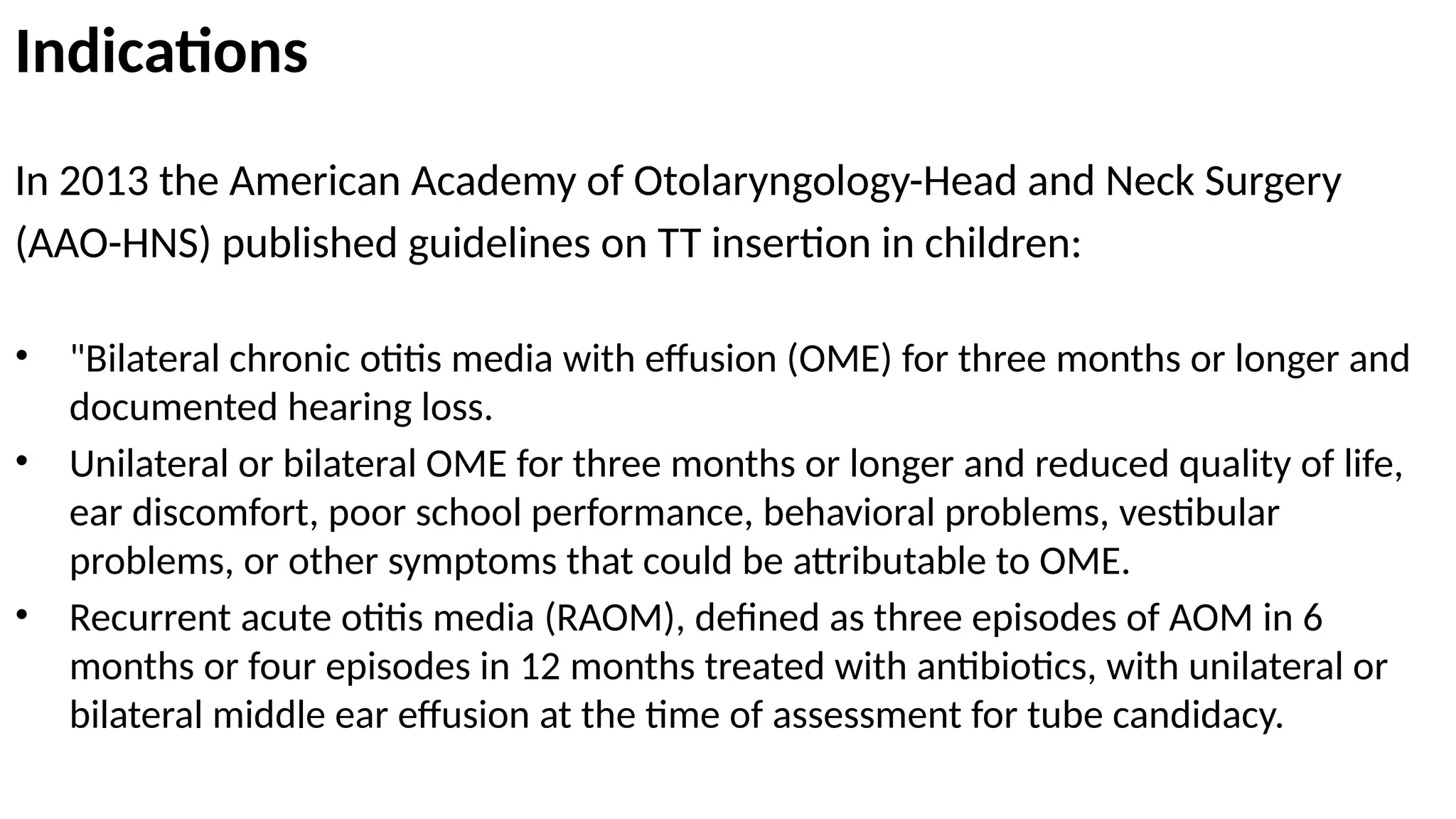Ventilation Tube Insertion ENT and head neck surgery .pptx