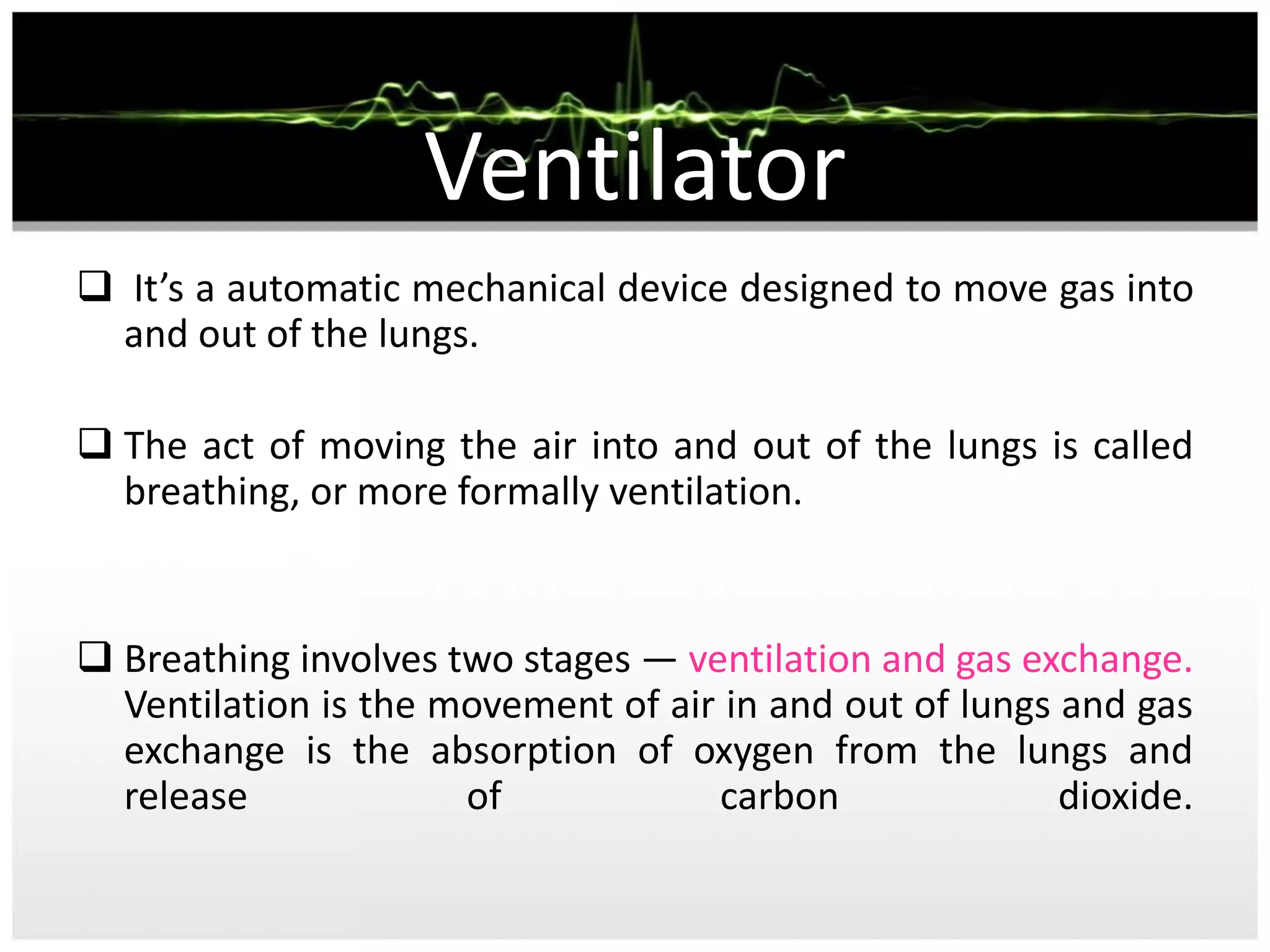 mechanical ventilation | PDF