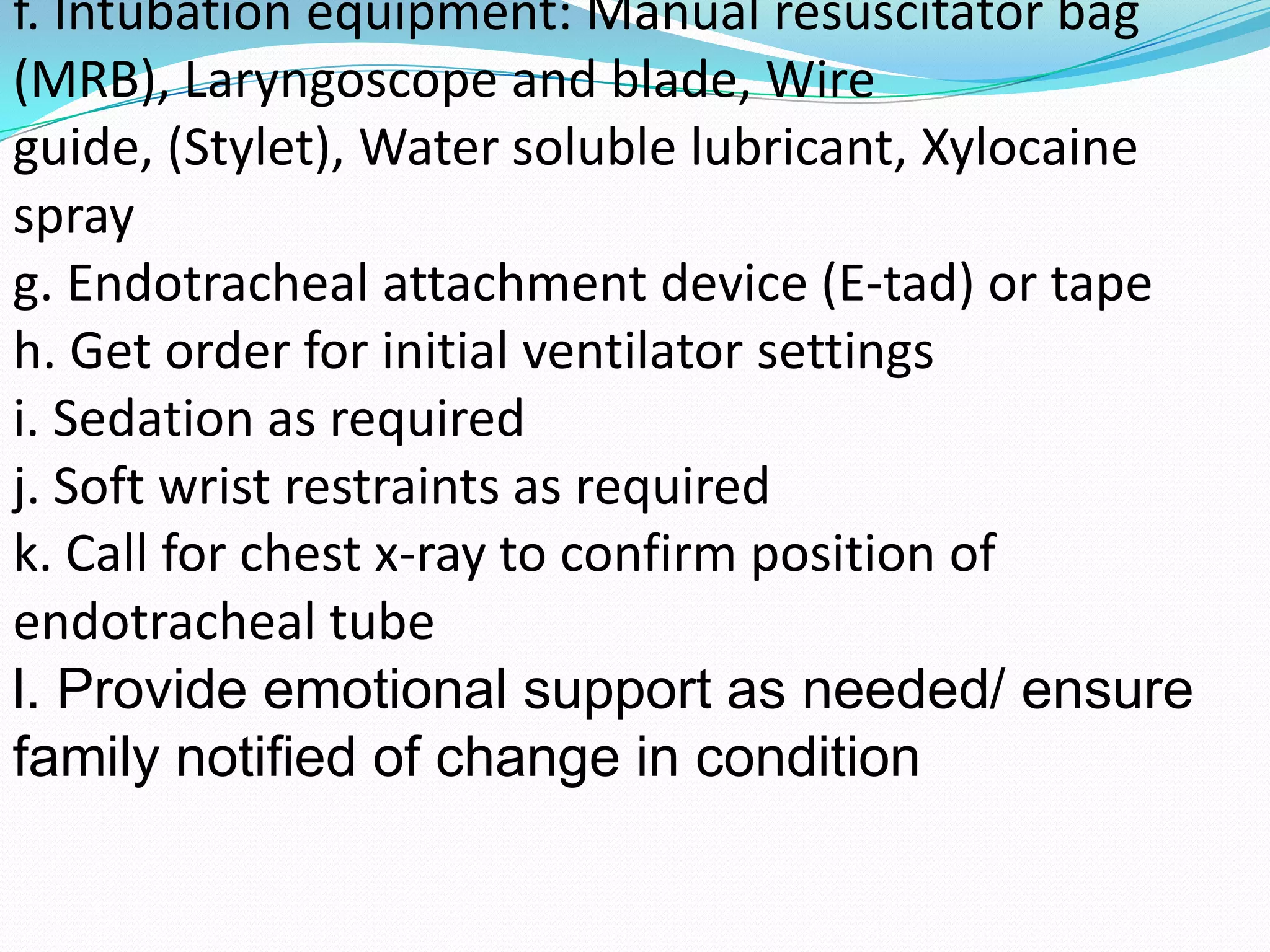 Ventilator And Nursing | PPTX
