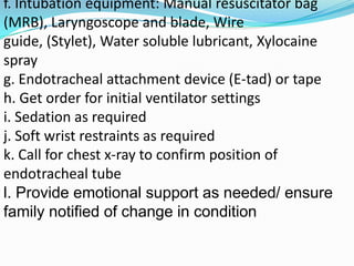 Ventilator And Nursing | PPTX