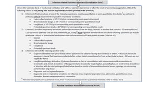 Ventilator-Associated Pneumonia (VAP) Surveillance Strategies, VAE ...