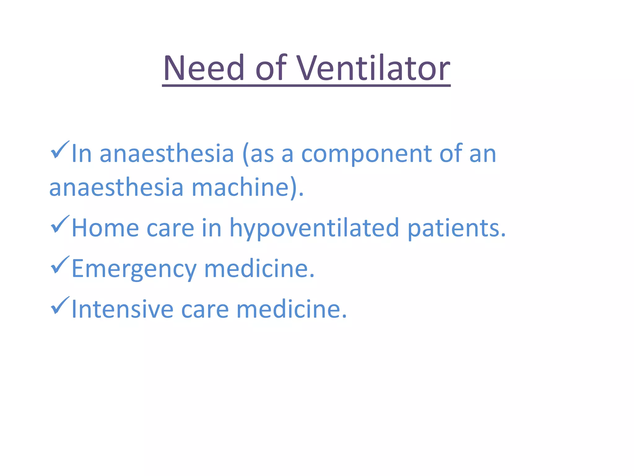 Ventilator | PPTX