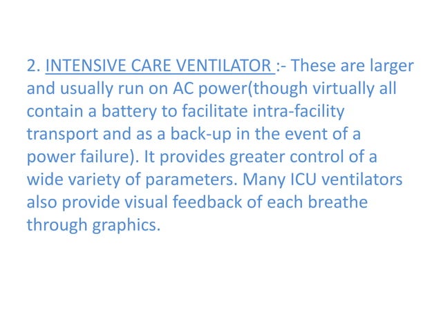 Ventilator | PPTX