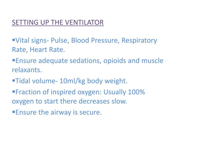 Ventilator | PPTX