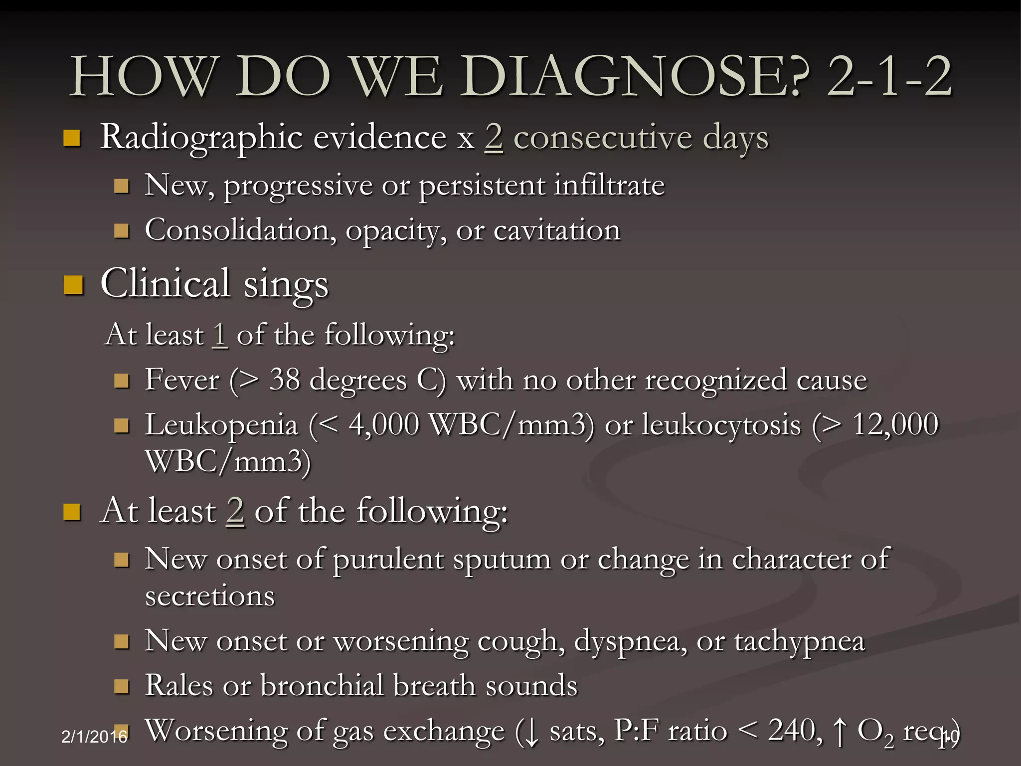Ventilator associated pneumonia VAP | PPTX