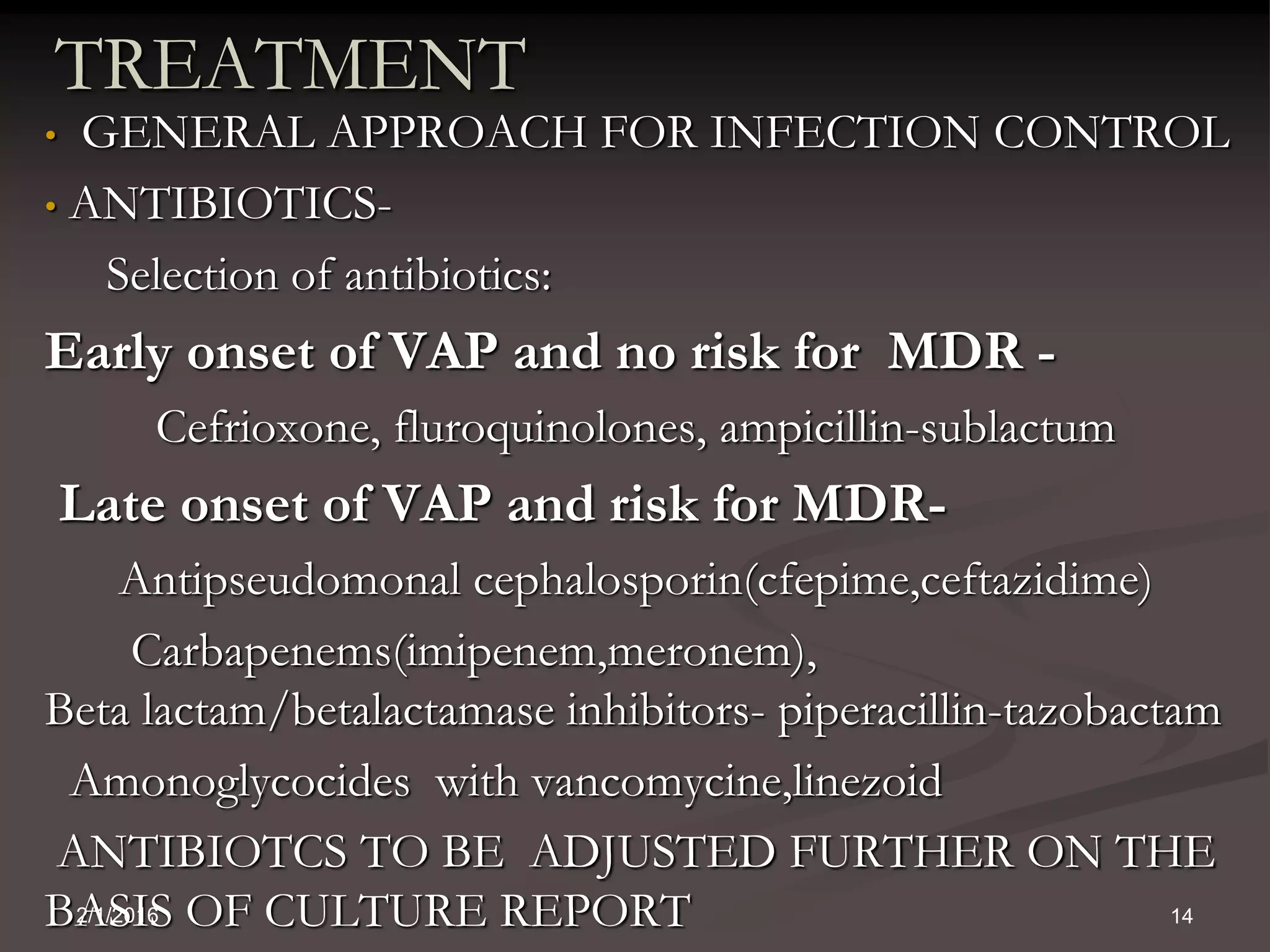 Ventilator associated pneumonia VAP | PPTX