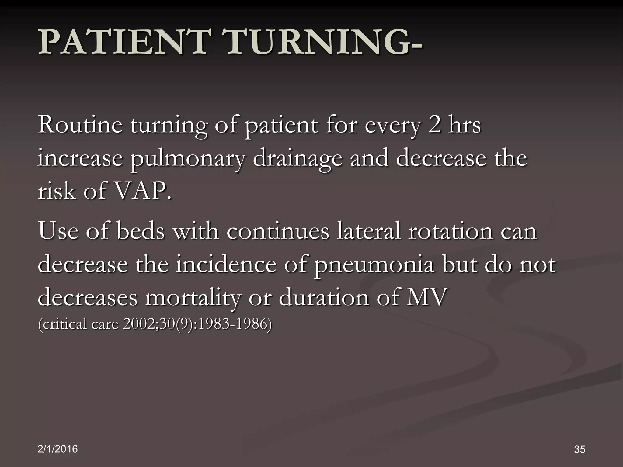 Ventilator associated pneumonia VAP | PPTX