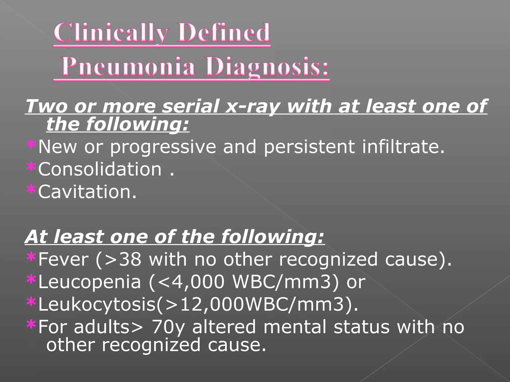 Ventilator associated pneumonia | PPT