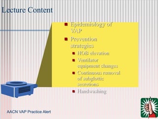 Ventilator Associated Pneumonia in ICU.ppt