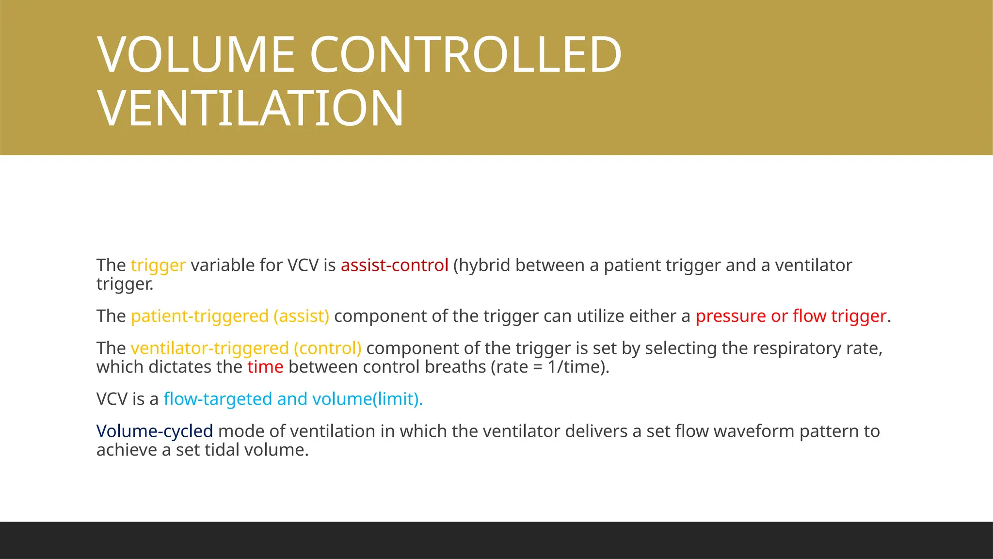 VENTILATOR basics with modes DR MANOJ.pptx