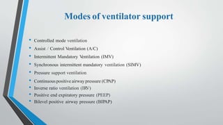 care of the patient on a ventilator.pptx | Lung and Respiratory Health ...
