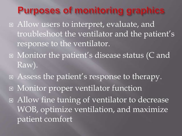 Ventilator graphics | PPTX | Lung and Respiratory Health | Diseases and ...