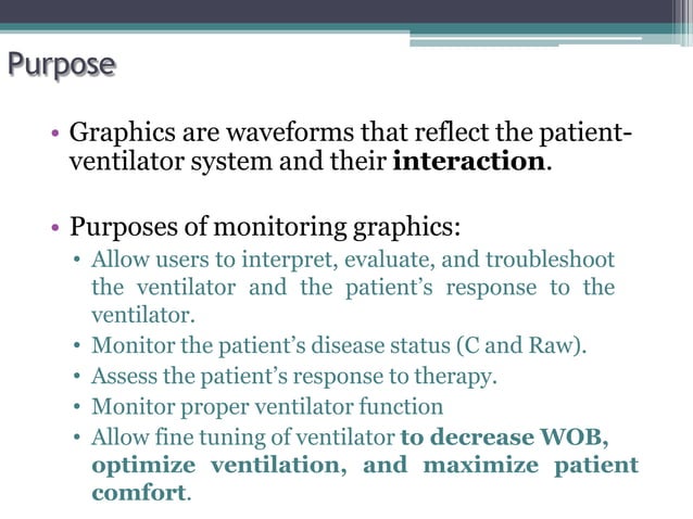 ventilator graphics in the ICU Patients ppt.pptx | Lung and Respiratory ...