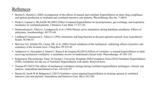 Ventilator hyperinflation, | PPTX