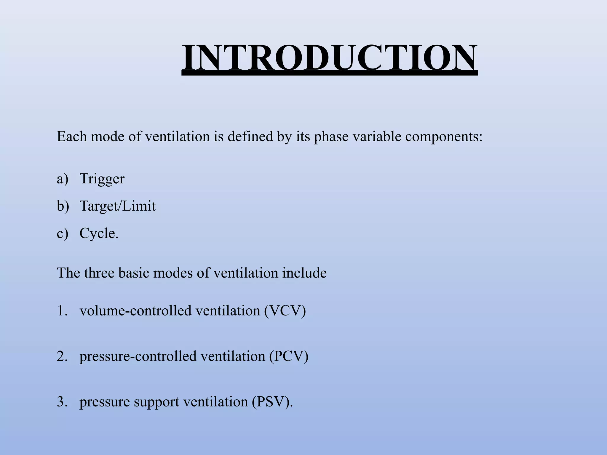 ventilator mode.pptx