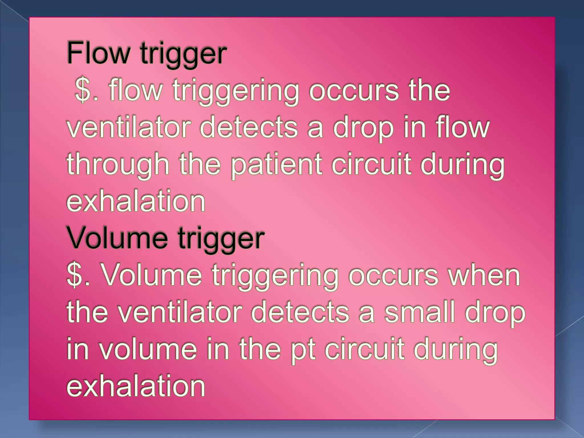 Ventilator mode classification | PPTX