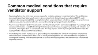 Ventilators: Lifesaving Respiratory Support | PPTX