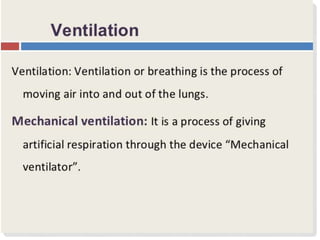 Ventilators | PPTX