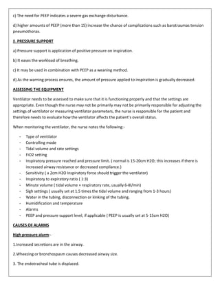Ventilators and respirators | DOCX