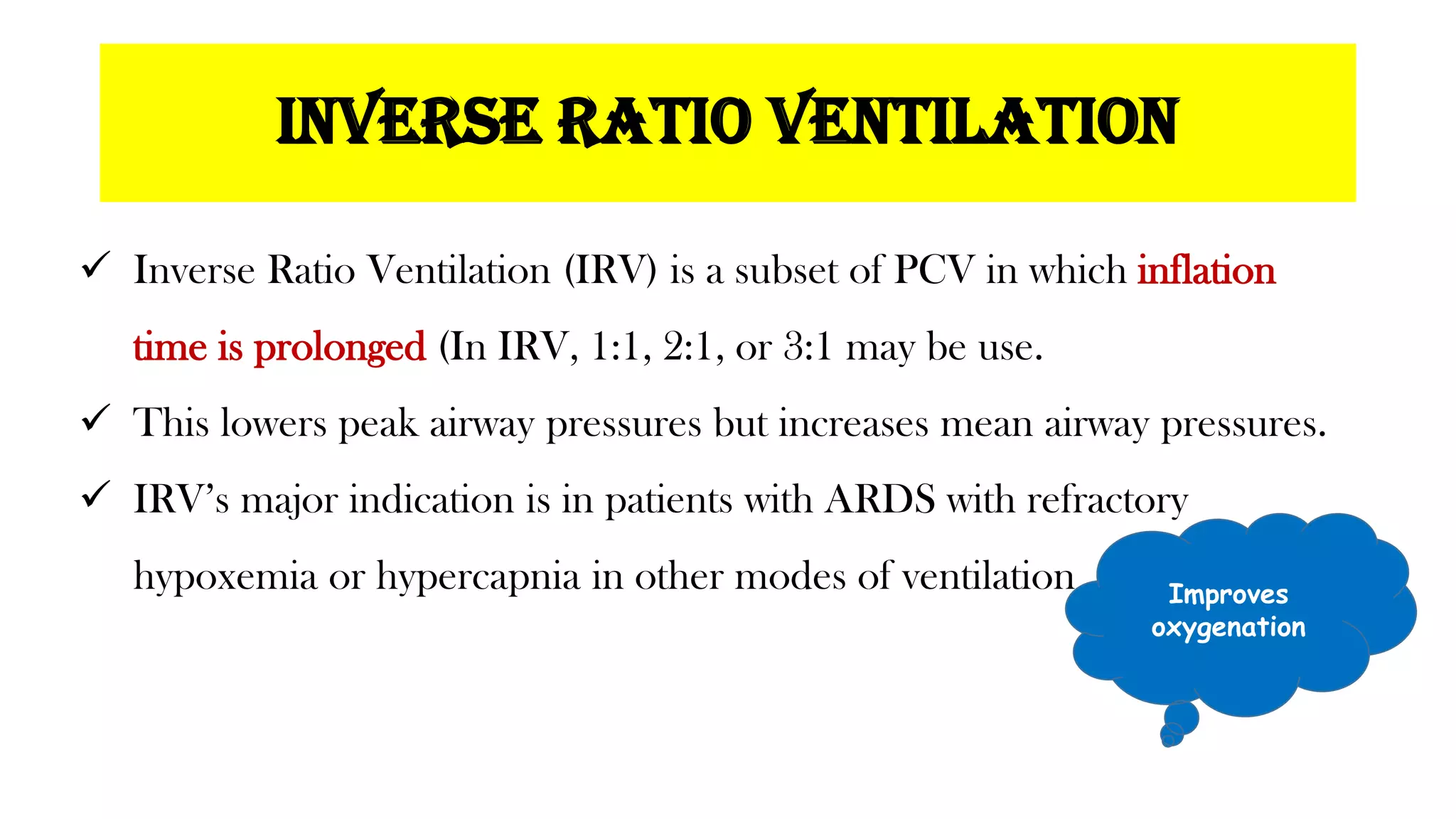 Ventilator setting | PDF