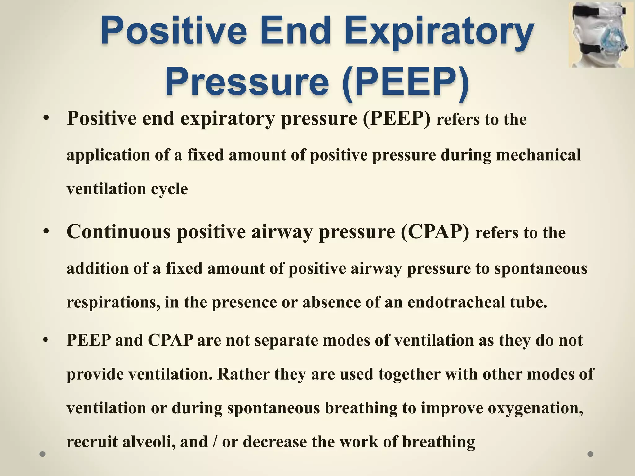 Ventilator in Critical Care | PPTX