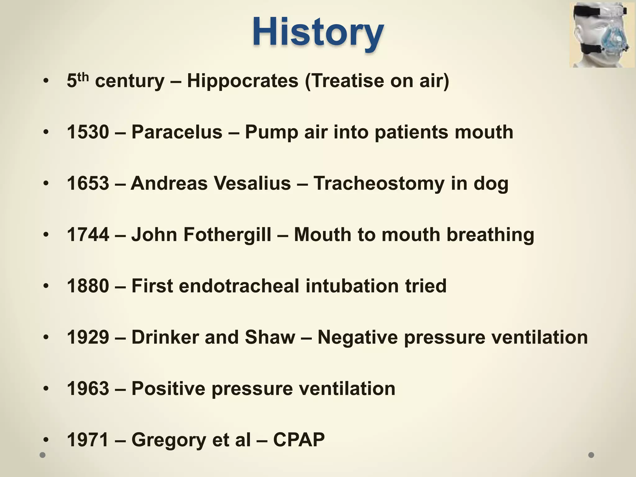 Ventilator in Critical Care | PPTX