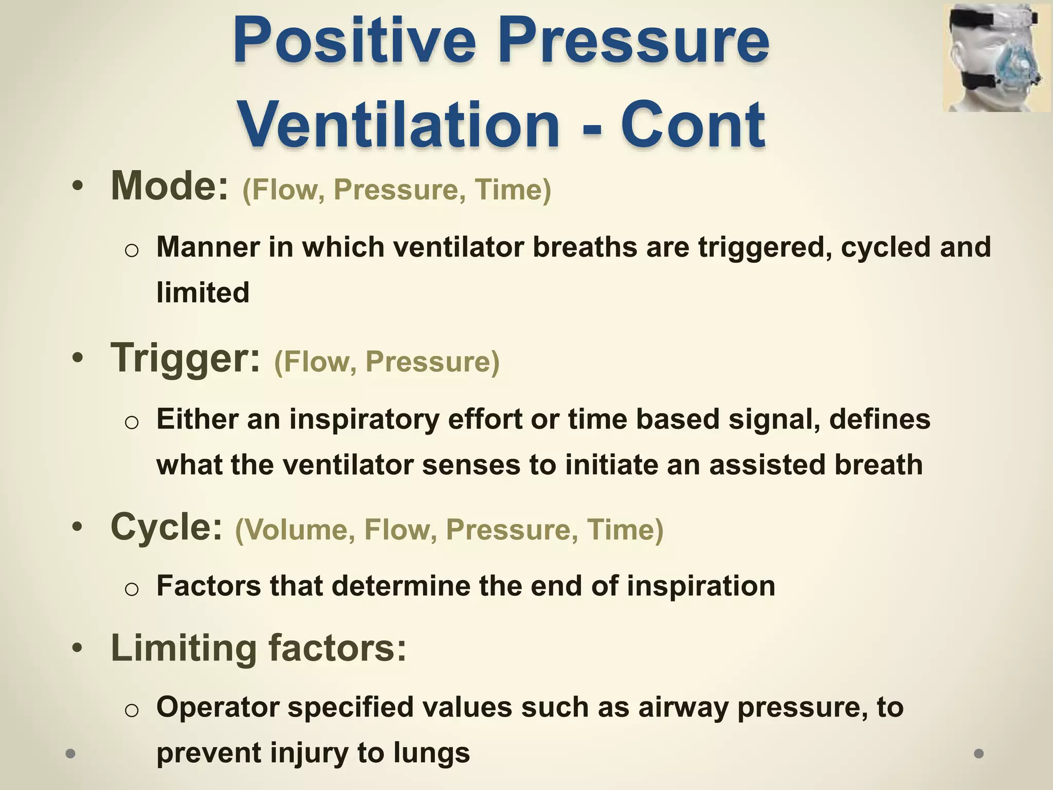 Ventilator in Critical Care | PPTX