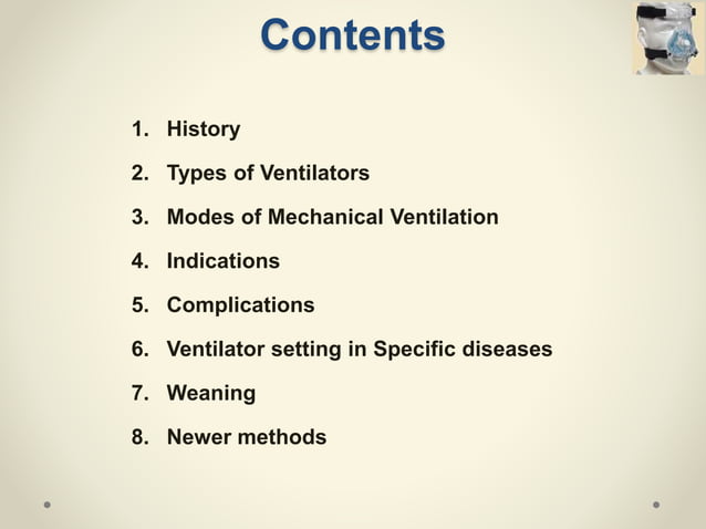 Ventilator in Critical Care | PPTX | Lung and Respiratory Health ...