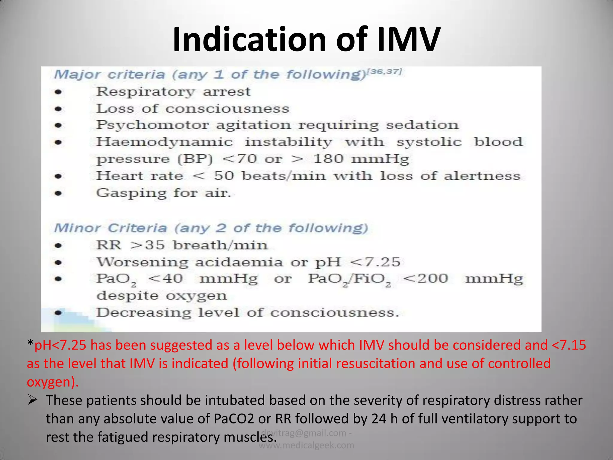 Ventilatory management in obstructive airway diseases | PDF