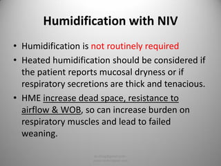 Ventilatory management in obstructive airway diseases | PDF
