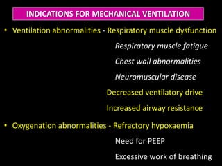 Ventilatory strategies in the icu | PPTX