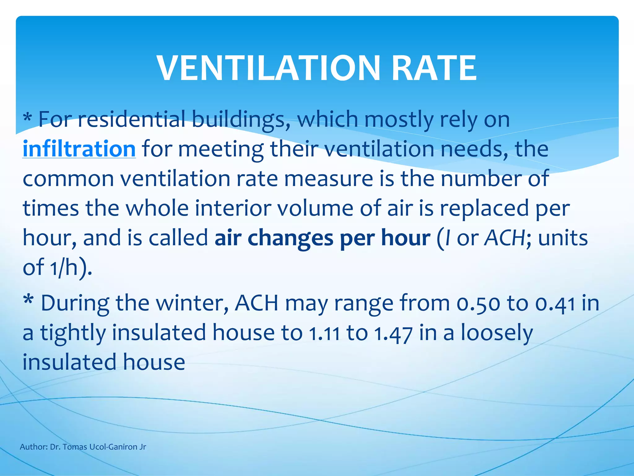 Ventilation Rate, Proper Sizing and Accessories | PDF