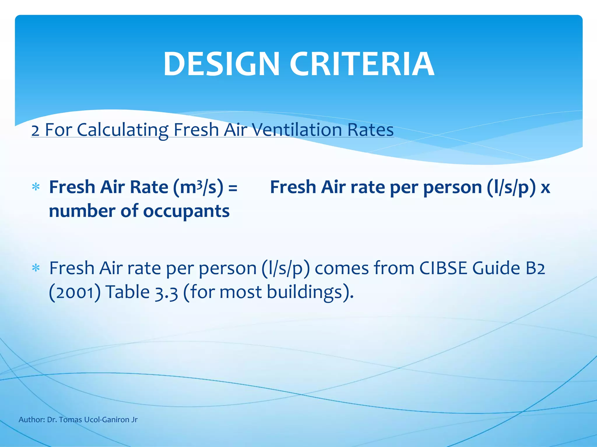 Ventilation Rate, Proper Sizing and Accessories | PDF
