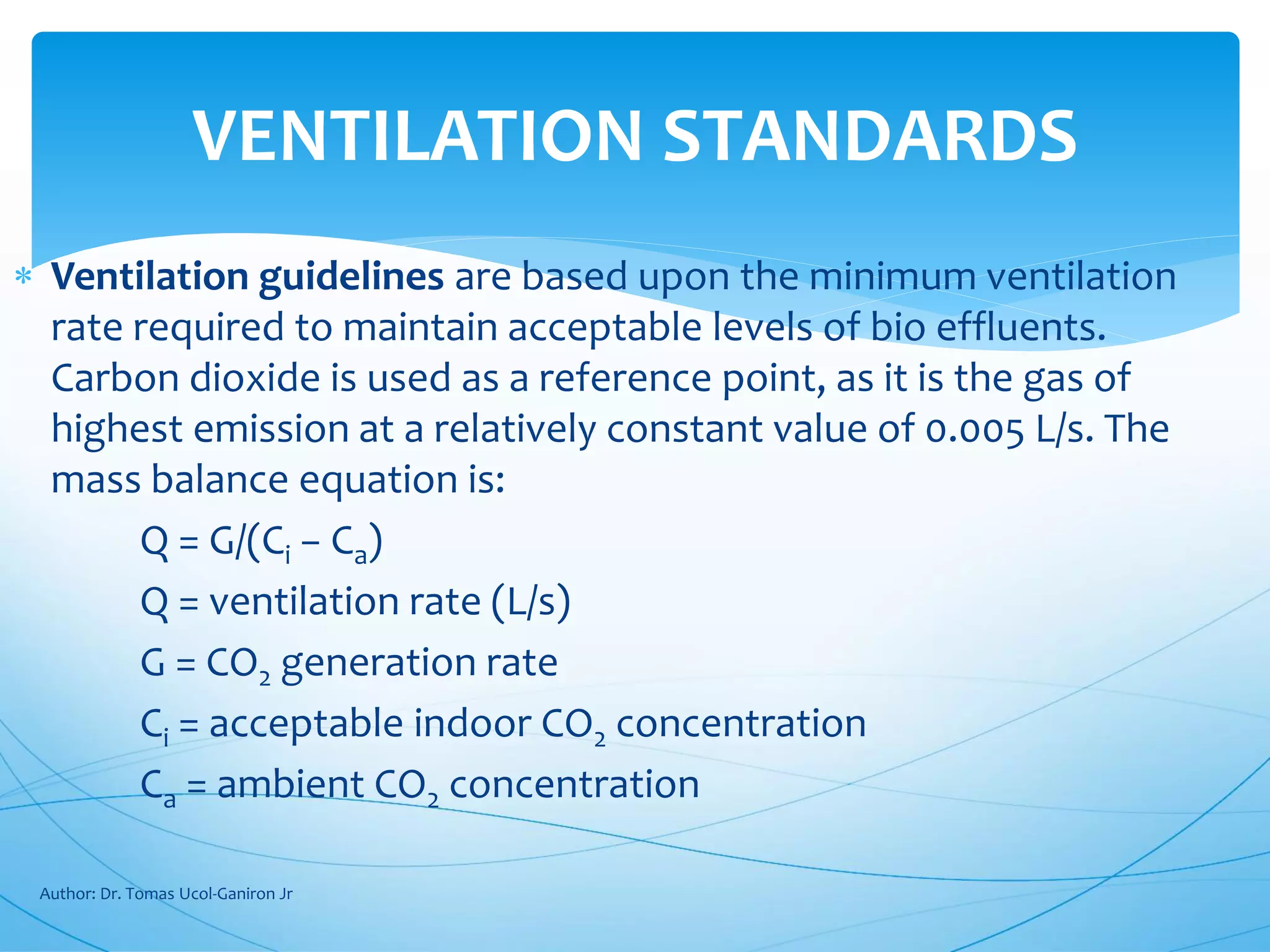 Ventilation Rate, Proper Sizing and Accessories | PDF