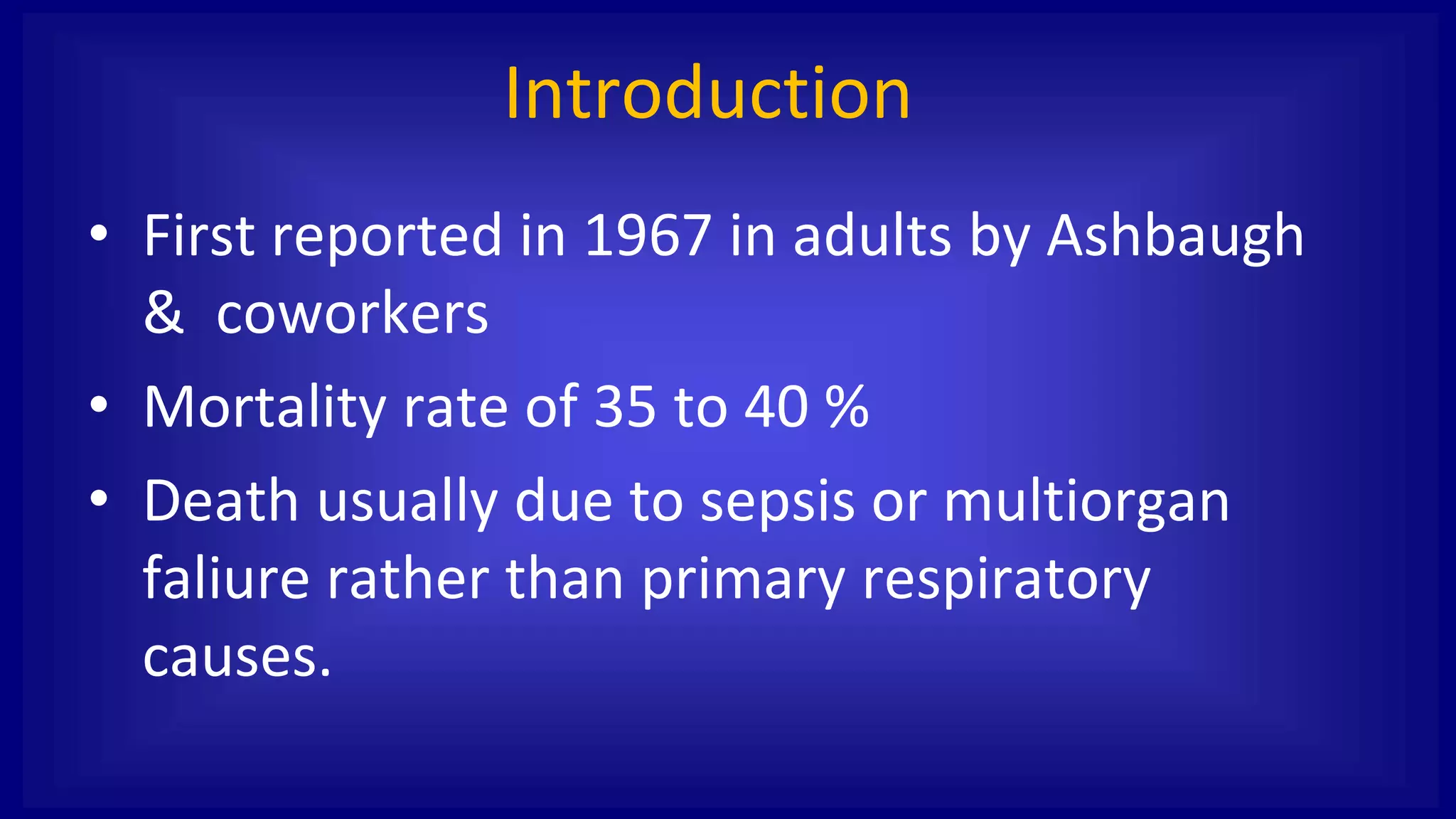 Ventilotry managemant of ards | PPTX
