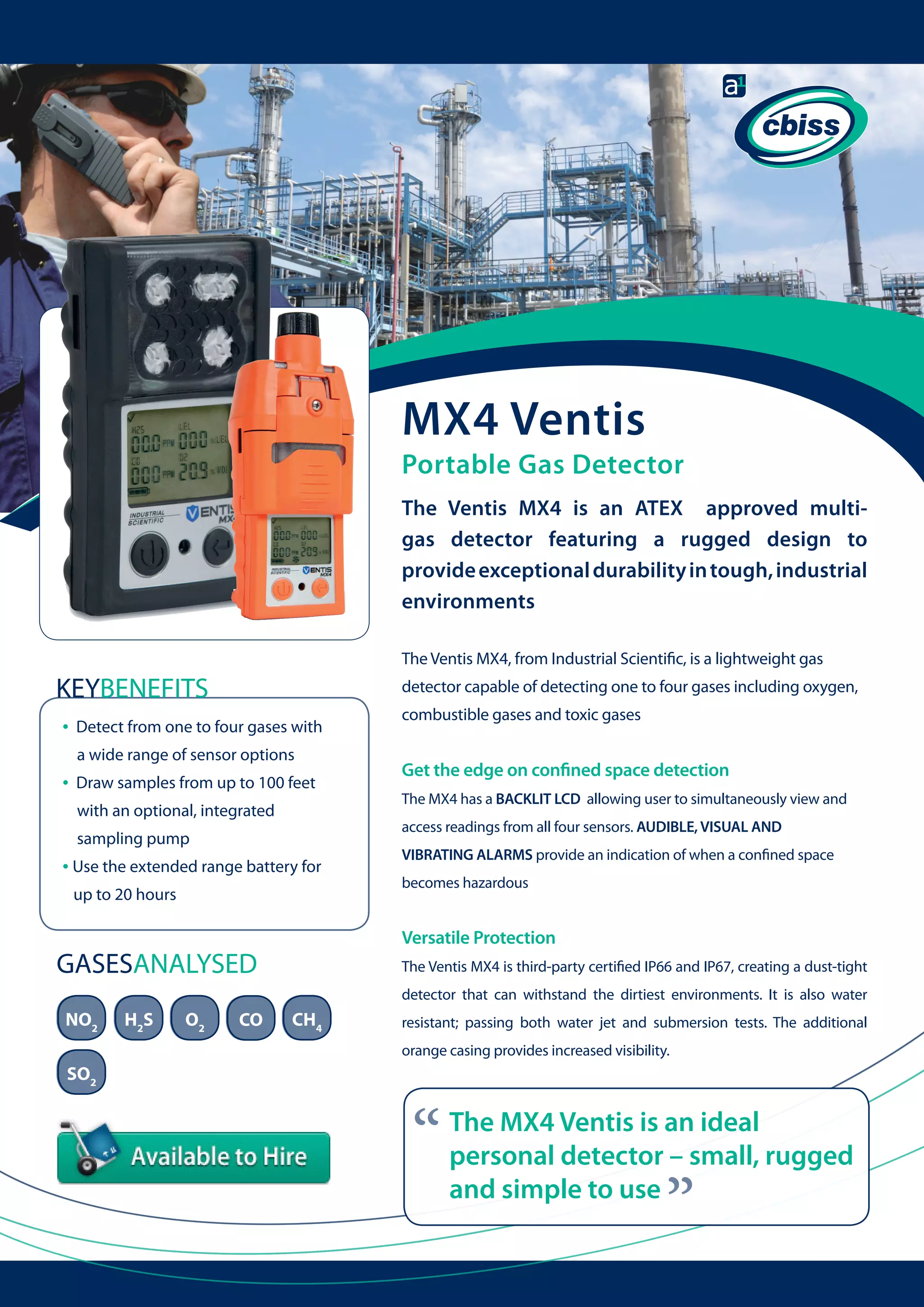Ventis mx4 datasheet 0 | PDF