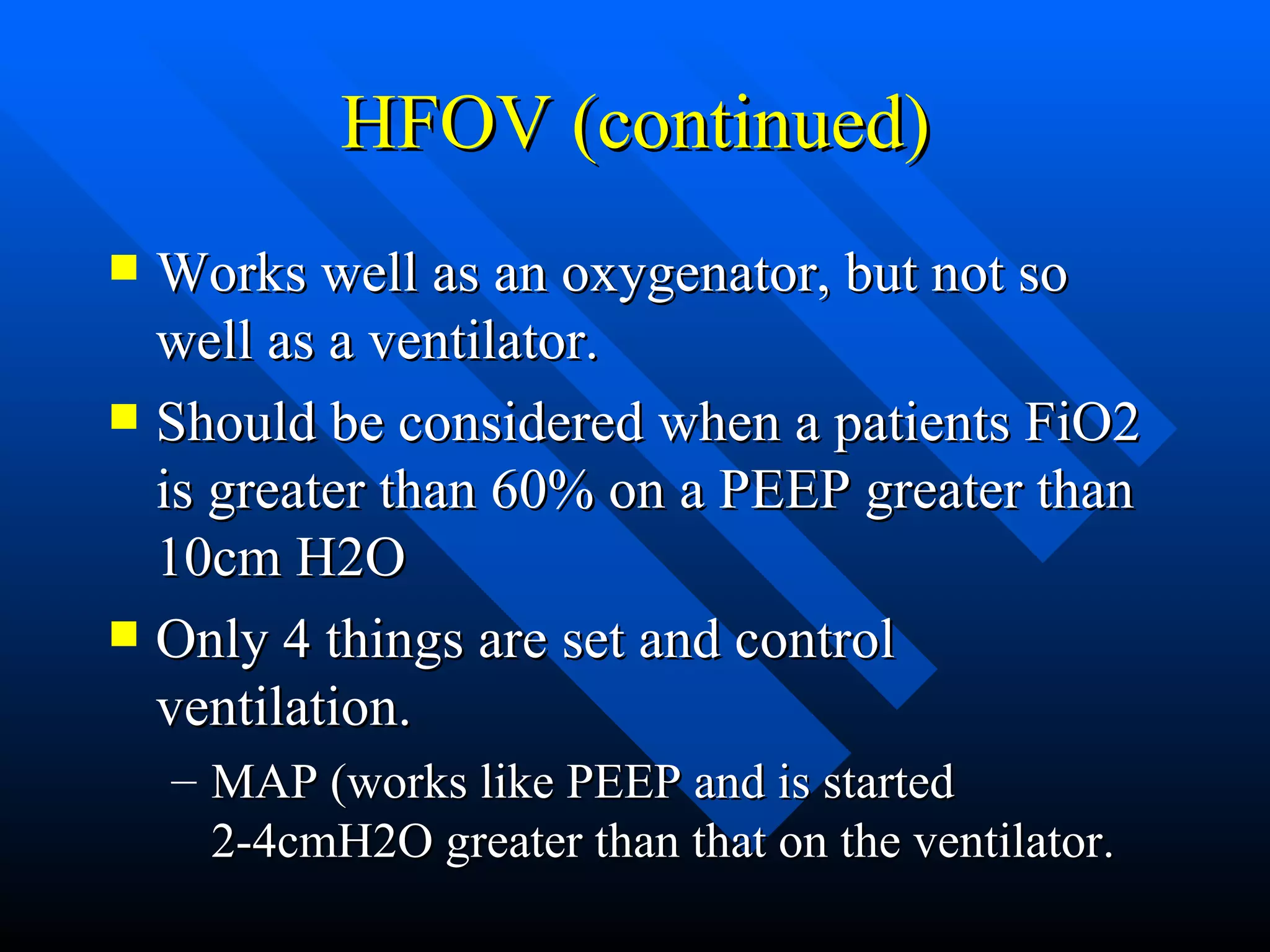 Vent modes | PPT